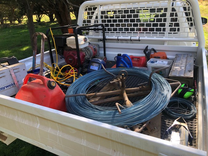 Fence and Strainer Repair on the Rock Farm | rockfarming